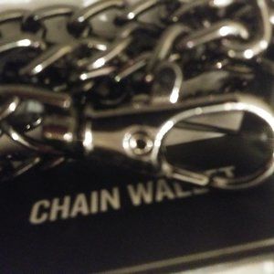 True Religion | Bags | True Religion Tri Fold Chain Black Wallet | Poshmark